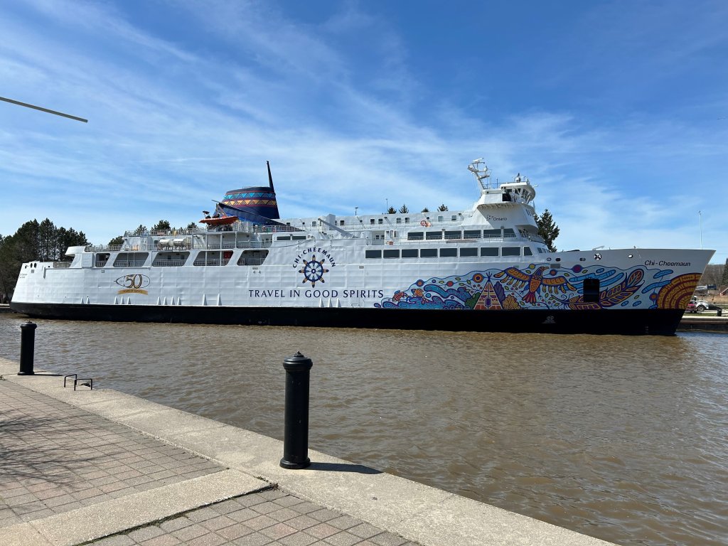 New '50 Years of Service' Decal - Owen Sound Transportation Company