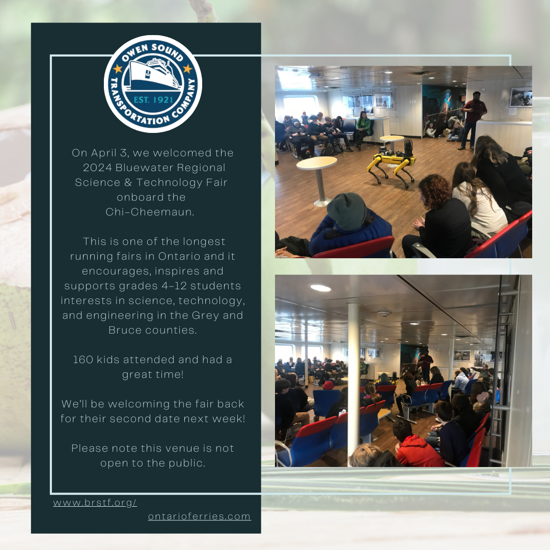 On April 3rd, the 2024 Bluewater Regional Science & Technology Fair was ...
